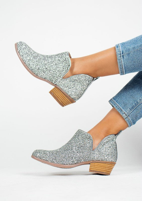 Sparkle Me Booties – Imani Boutique DFW